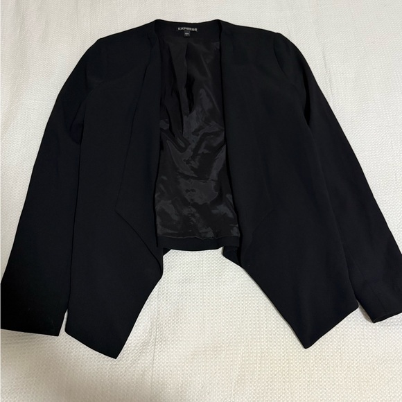 Express | Jackets & Coats | Express Womens Elegant Black Suit Jacket ...